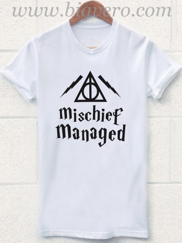 Mischief Managed T Shirt - Unique Fashion Store Design - Big Vero