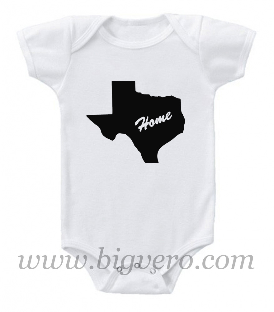 Texas Home Baby Onesie - Unique Fashion Store Design - Big Vero