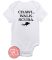CRAWL WALK SCUBA Baby Onesie | Cool Baby Onesie Designs - Bigvero.com
