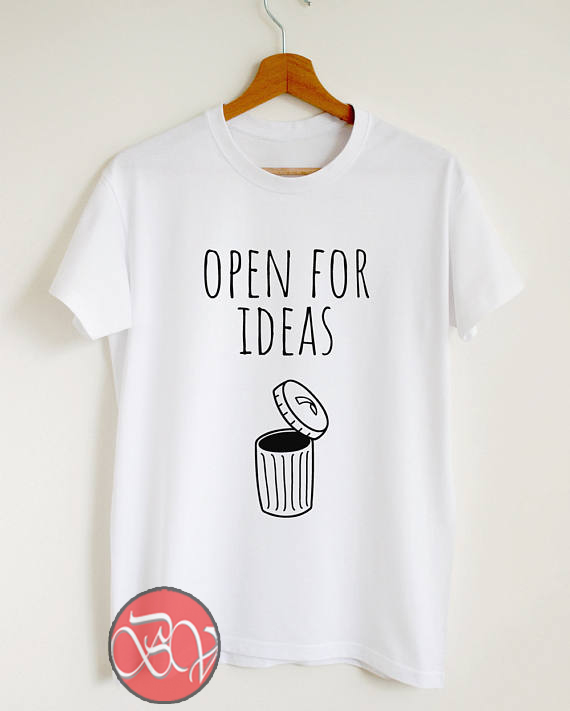 Open For Ideas Tshirt, - Cool Tshirt Designs - Bigvero.com