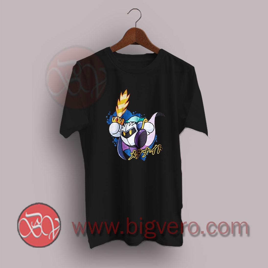 Check Now! Kirby Meta Knight Comics T-Shirt - Unique Design Bigvero