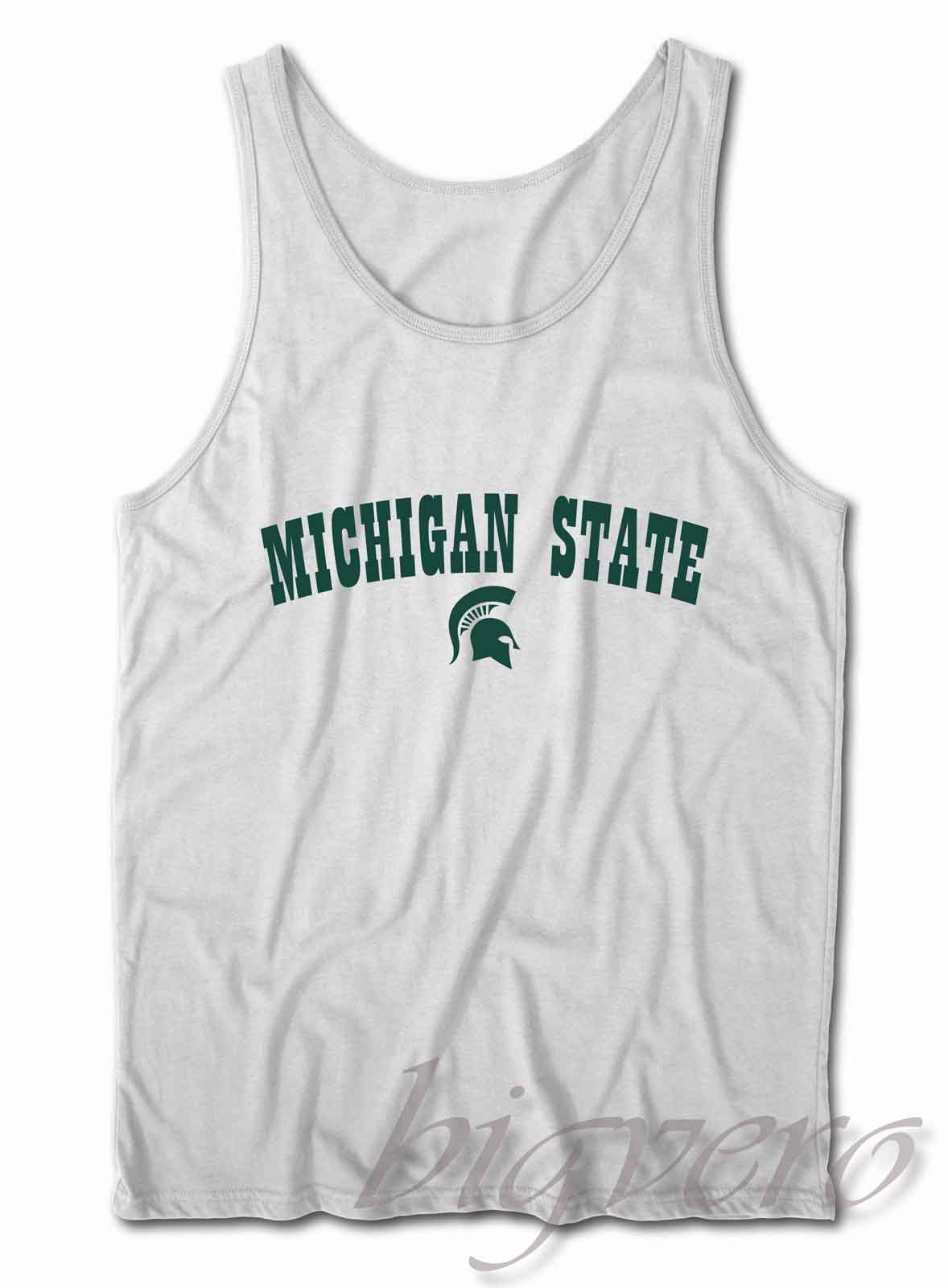 Michigan State Spartan Tank Top - Unique Fashion Store Design