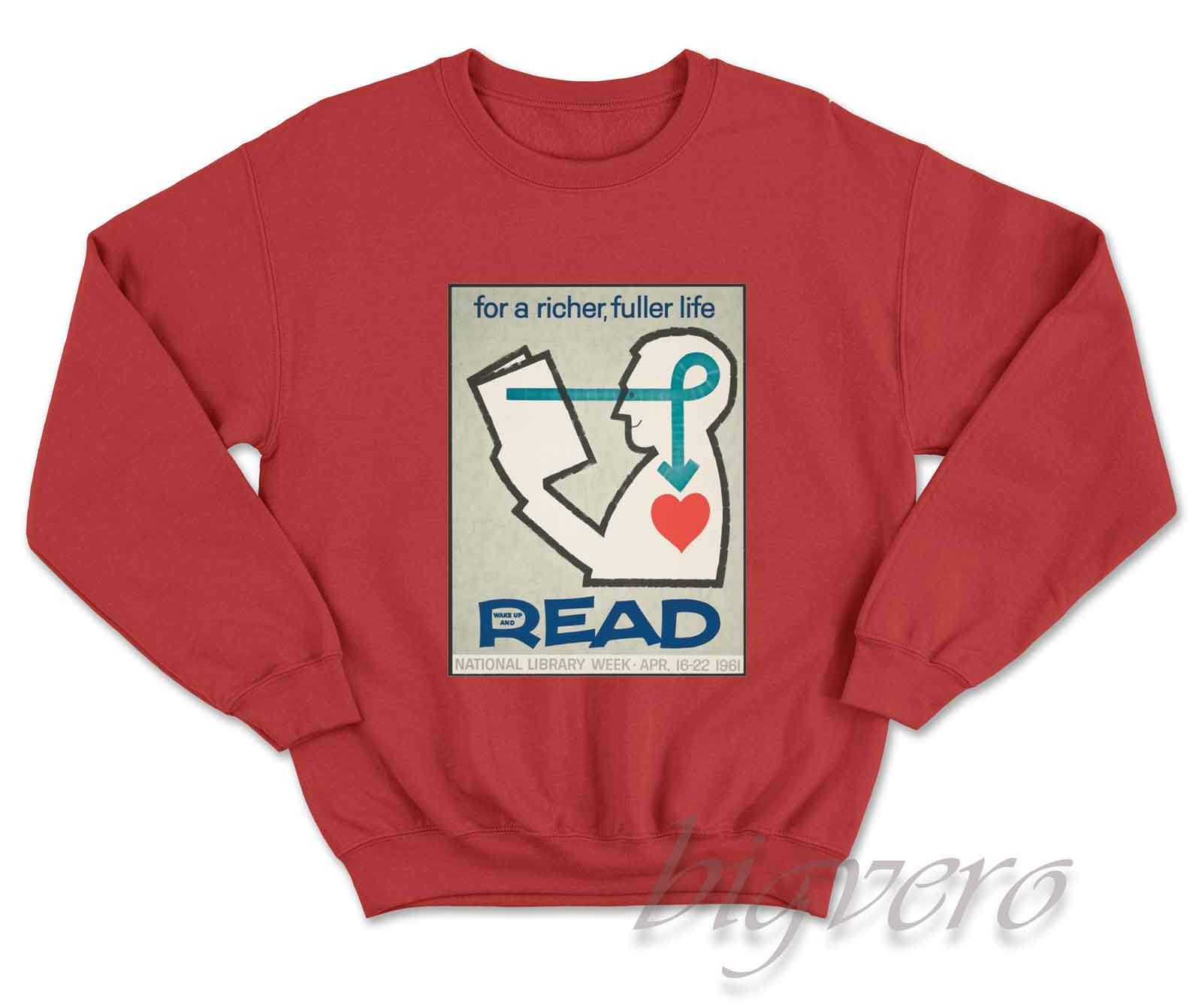 National Library Week Sweatshirt - Big Vero