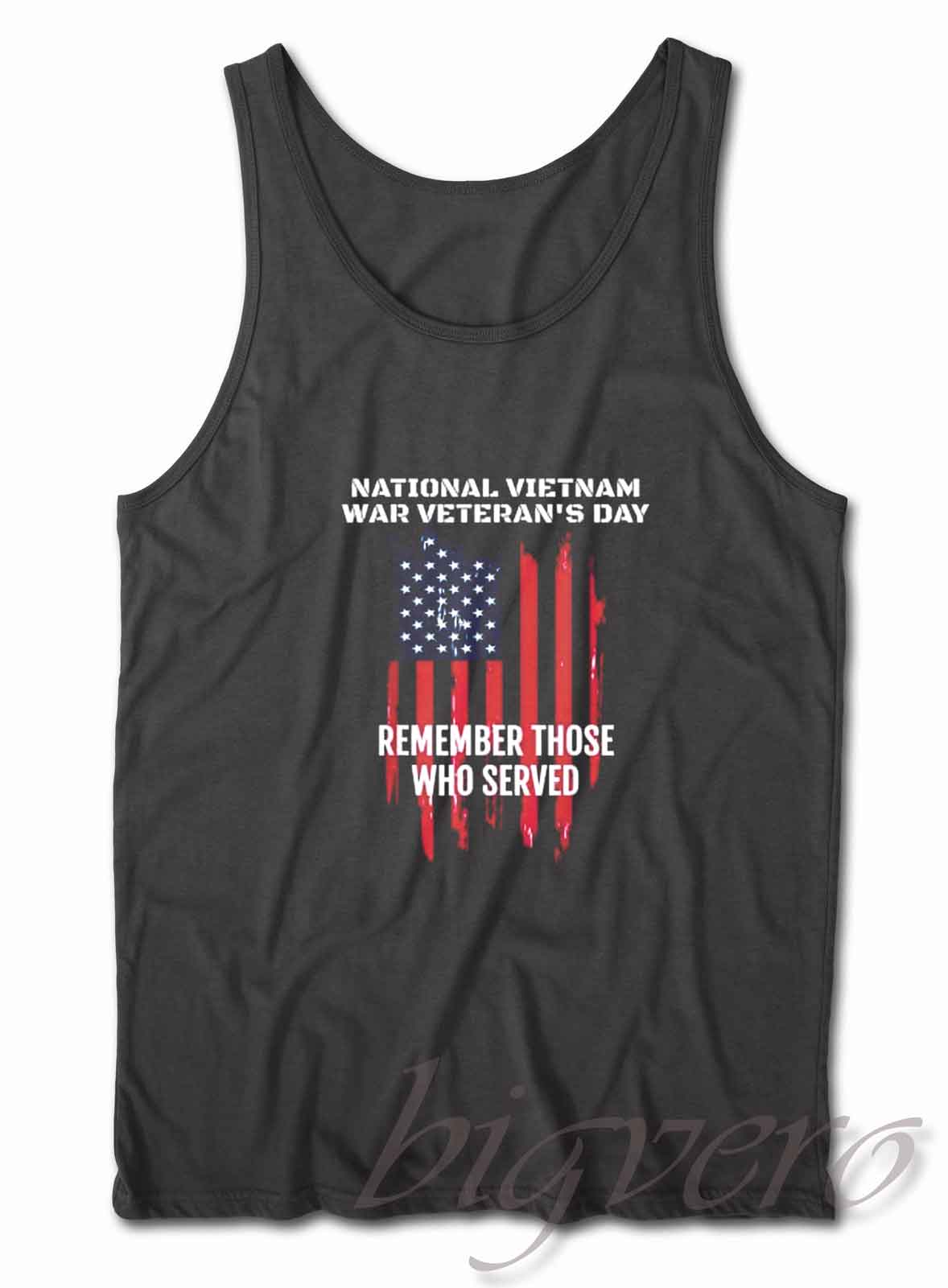 National Vietnam War Veterans Day Tank Top - Big Vero