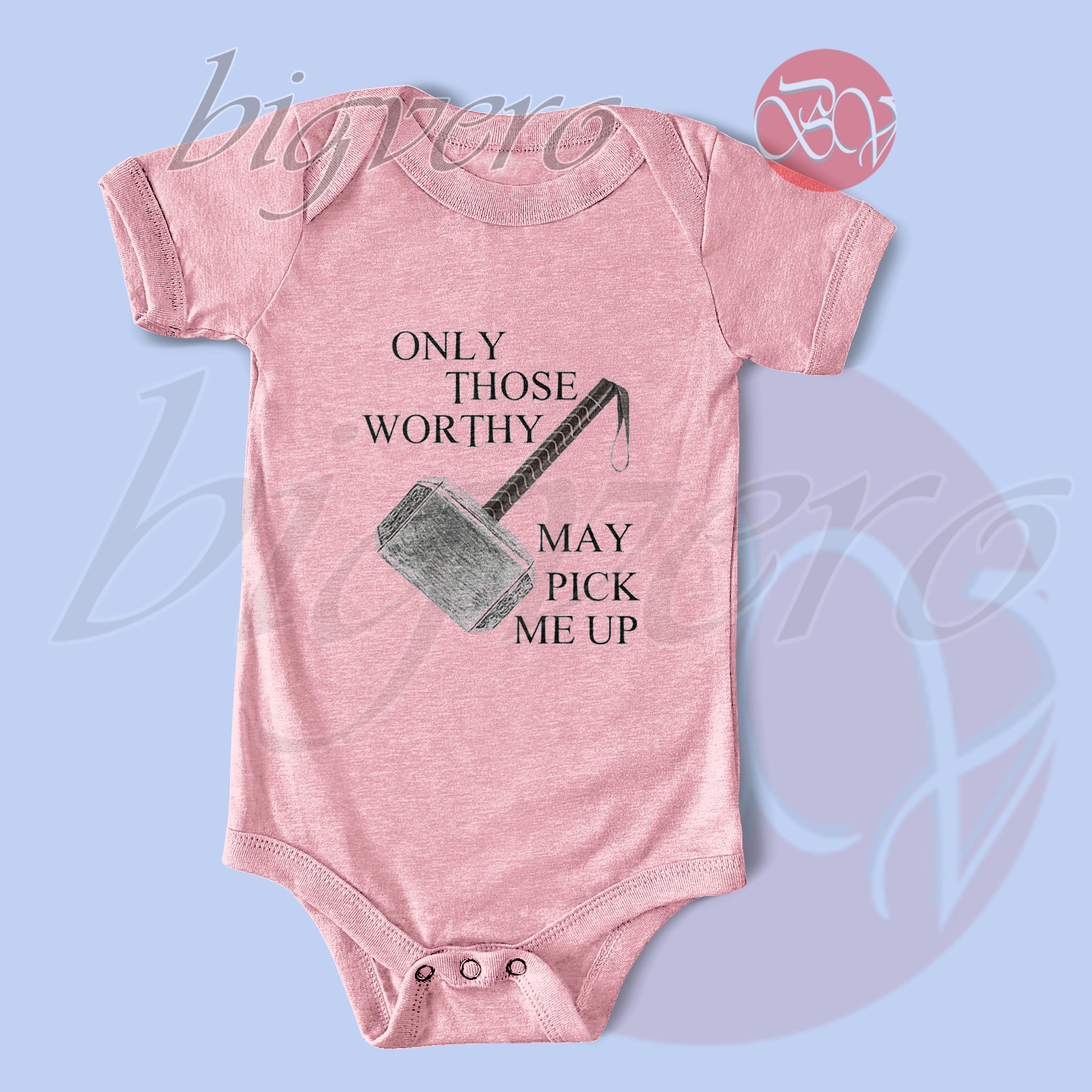 Born to love Thor Worthy Baby Bodysuits | Cool Baby Bodysuits Designs