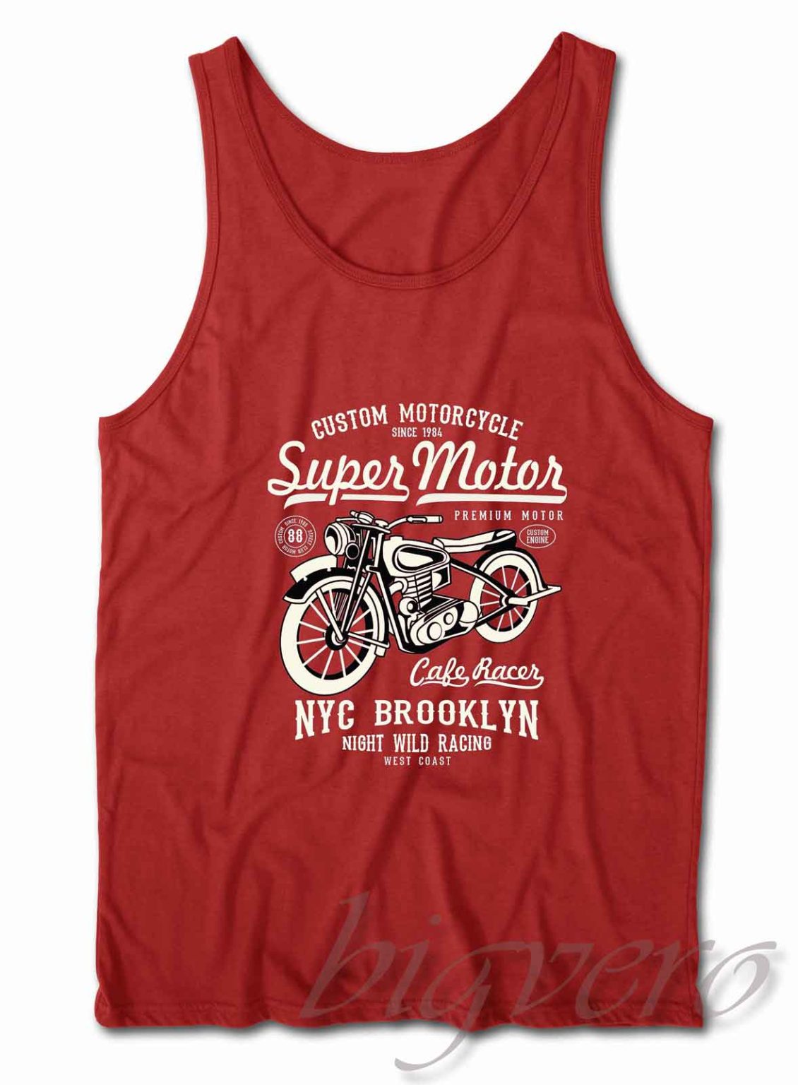 Check and Buy! Super Motorcycle NYC Brooklyn Tank Top - Big Vero