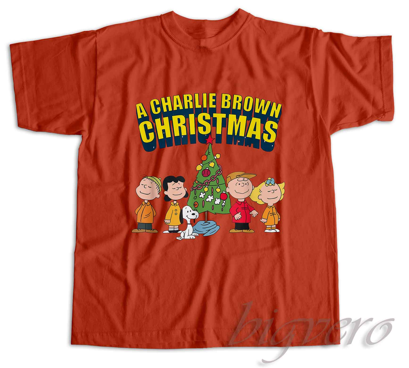 Get It Now! Charlie Brown Christmas T-Shirt S-3XL | Big Vero