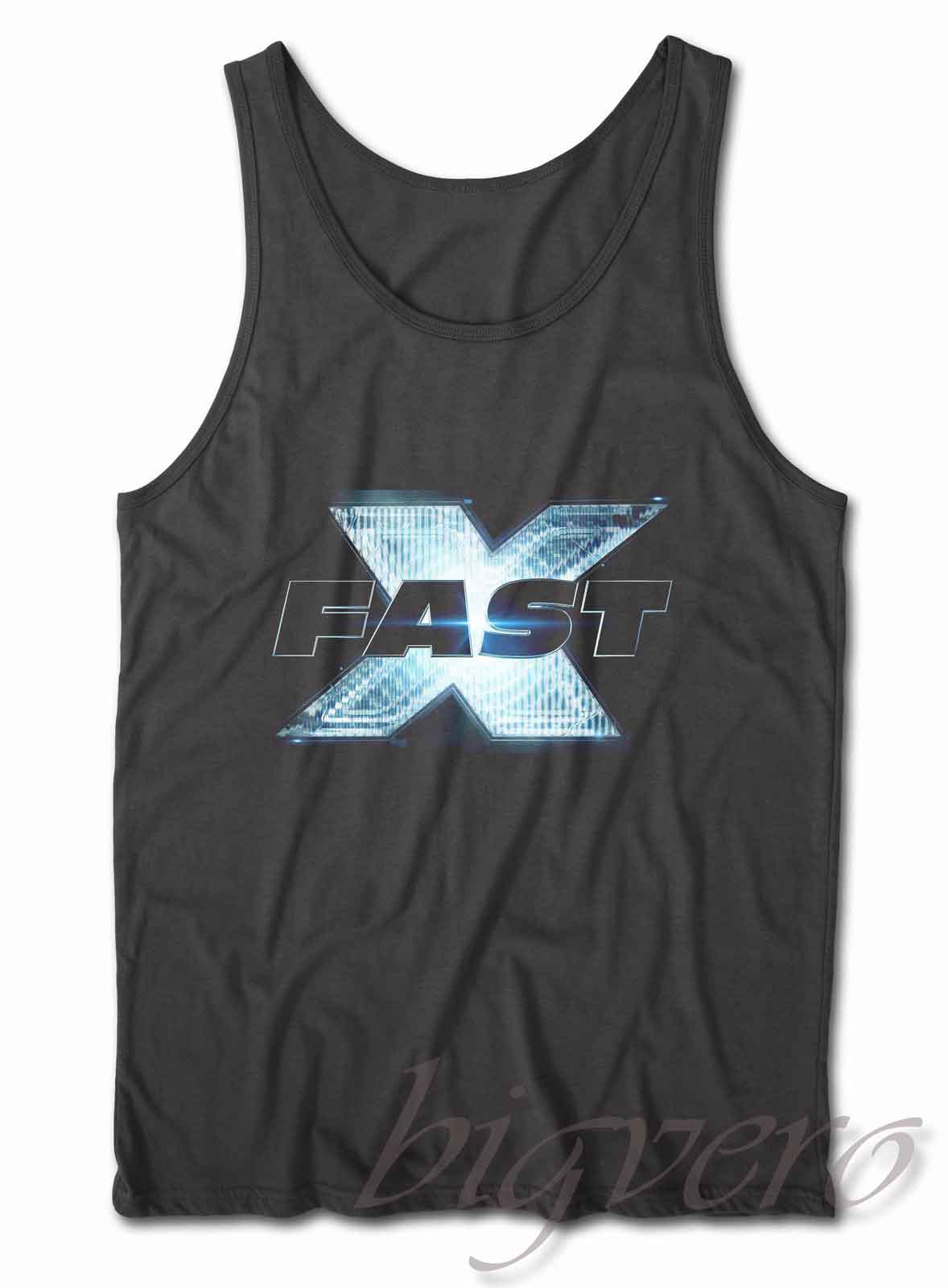Fast X Tank Top Size S-3XL | Big Vero