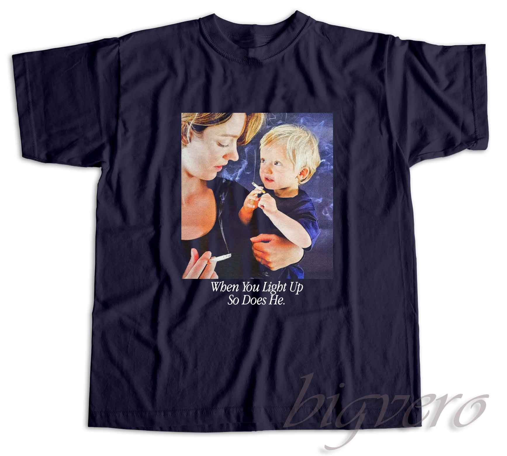 When You Light Up So Does He T-Shirt Size S-3XL | Big Vero