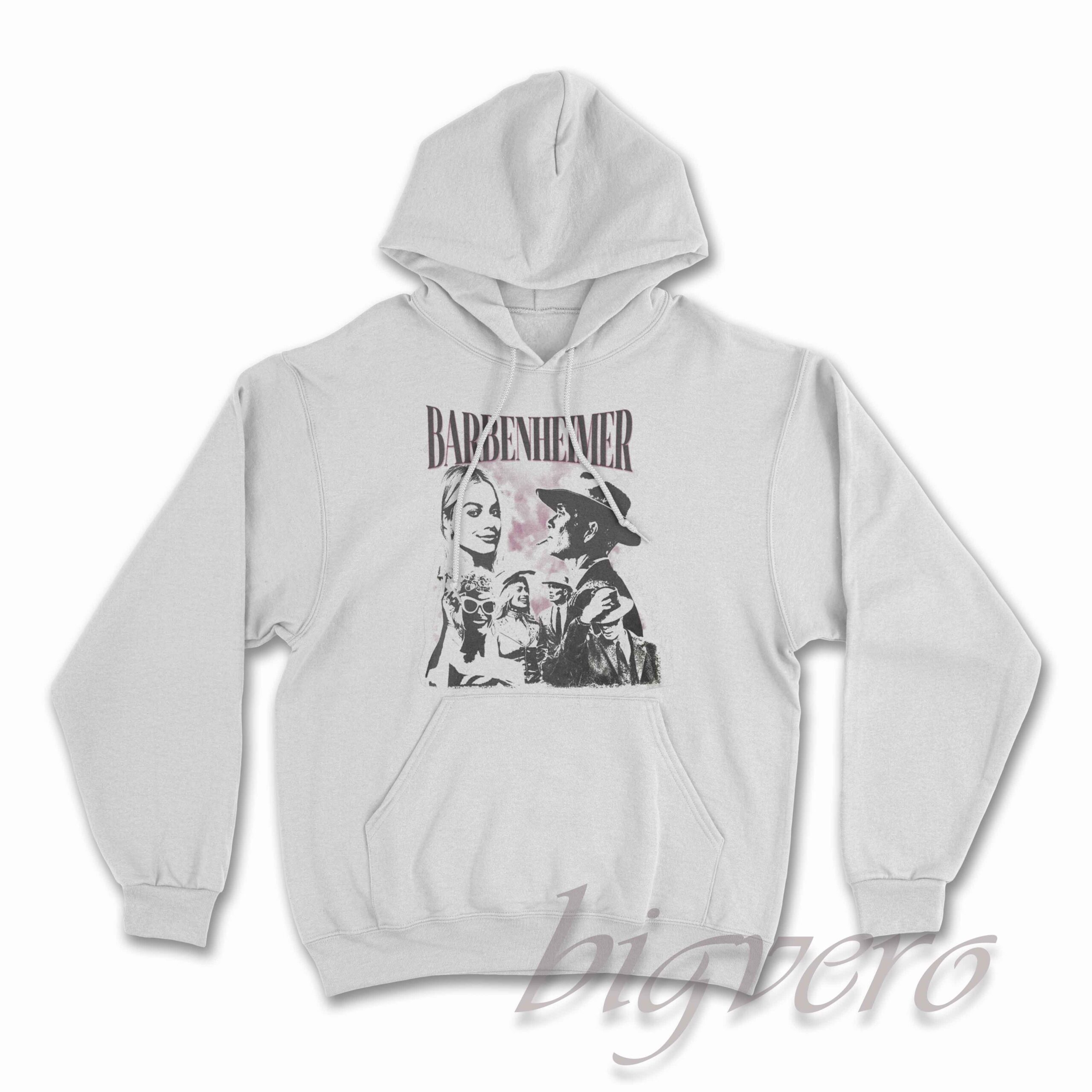 Get It Now ! Barbenheimer Barbie Heimer Hoodie Size S-3XL