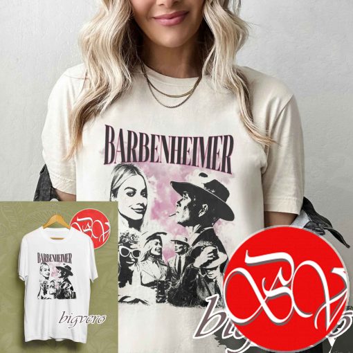 Buy Now ! Barbenheimer Barbie Heimer T-Shirt Size S-3XL