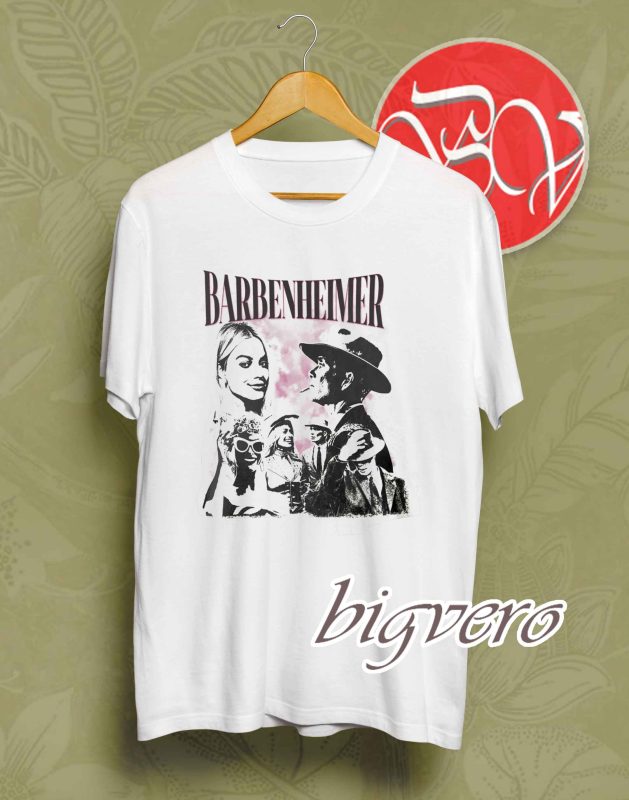 Buy Now ! Barbenheimer Barbie Heimer T-Shirt Size S-3XL
