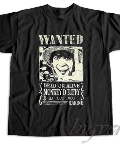 Top Custom One Piece Luffy Live Action Wanted Poster to Wear - Bigvero.com