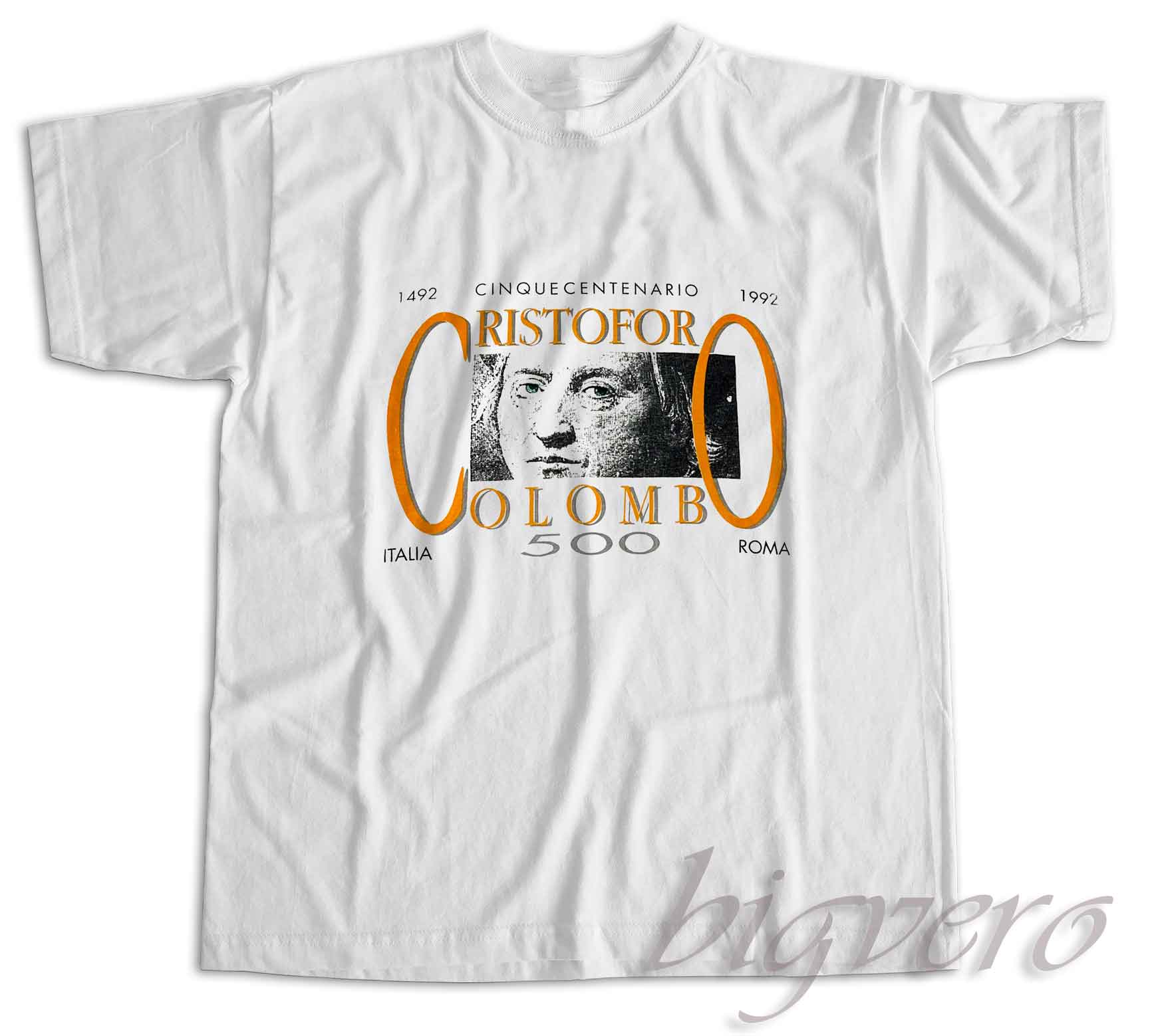 Buy Now! Cristoforo Colombo T-Shirt Size S-3XL | Big Vero
