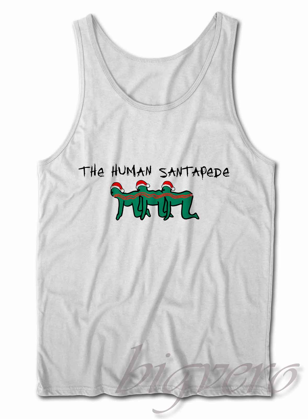 Get It Now! The Human Santapede Tank Top Size S-3XL
